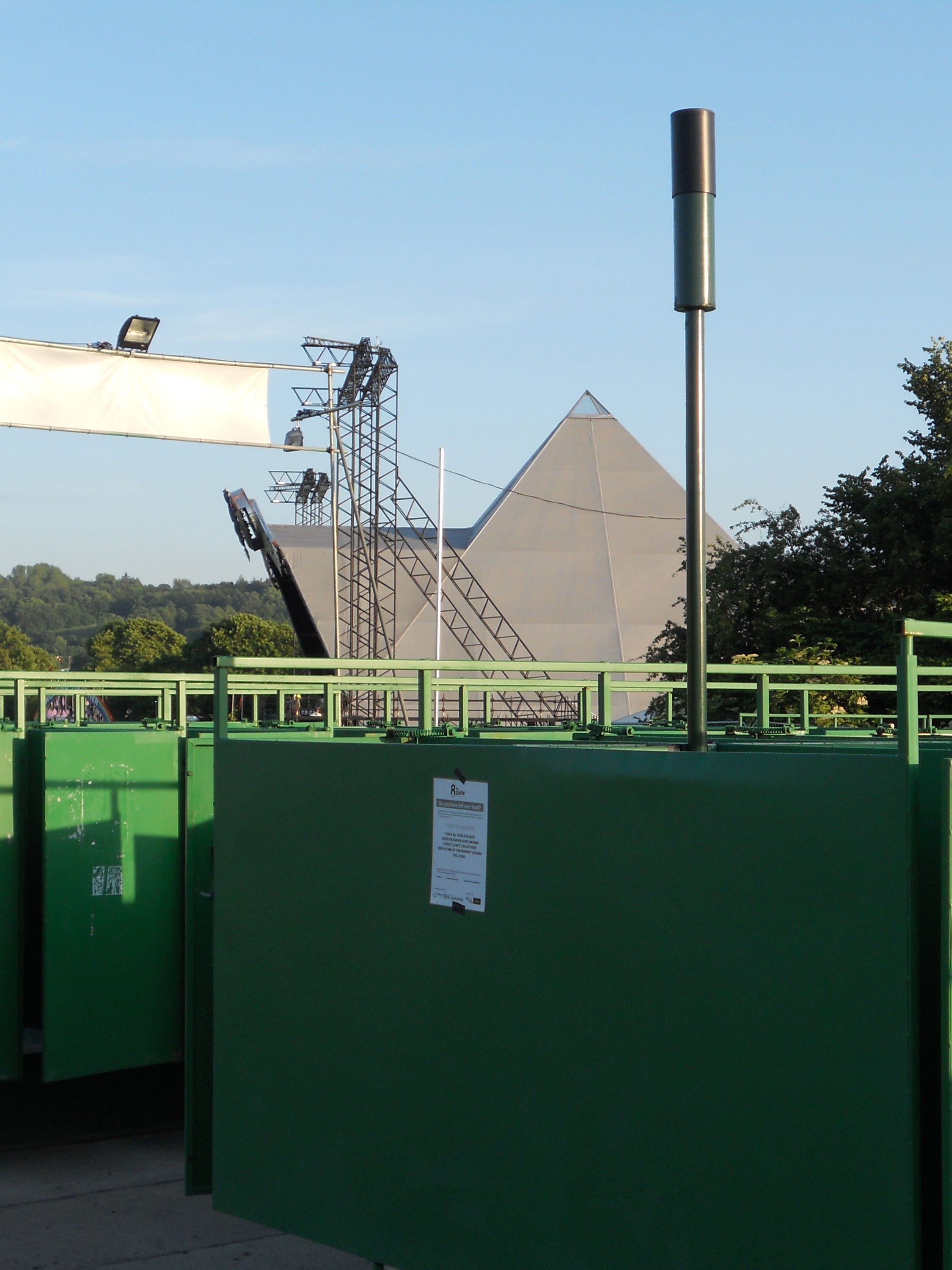 Glastonbury Festival Longdrop Toilets - Aquasition